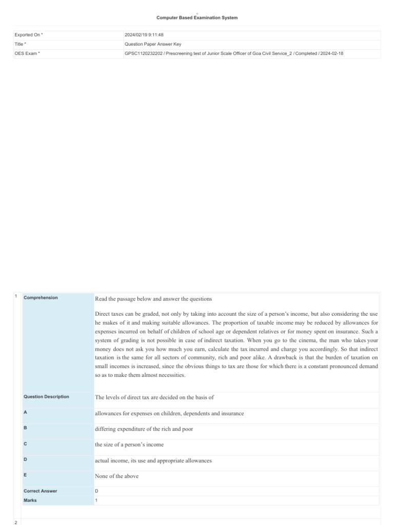 835 | PDF | Taxes | Direct Tax