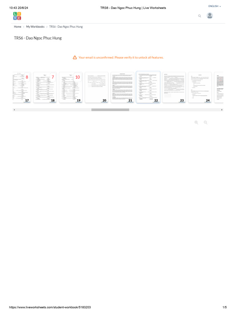 TRS6 - Live Worksheets | PDF | Cyberspace
