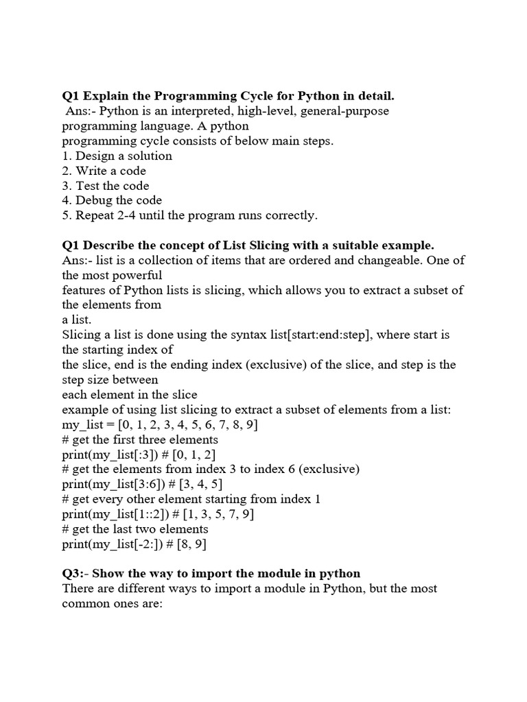 Paper Solution Pdf Object Oriented Programming Class Computer