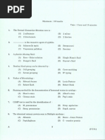 DMER Lab Technician Questions Only | PDF | Rna | Infection
