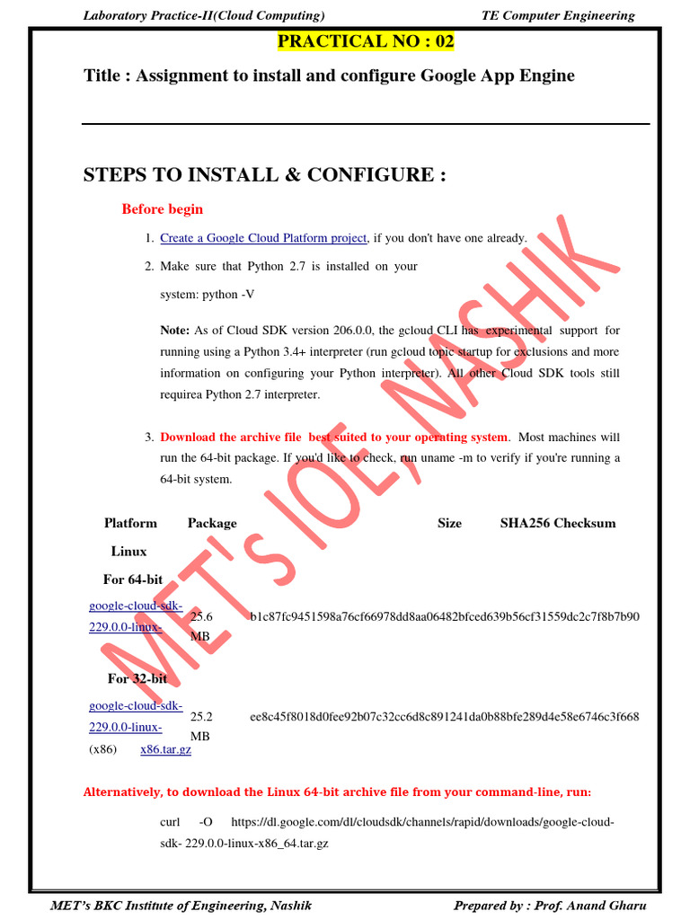 Final Practical No 02 2022 | PDF | Command Line Interface | I Cloud