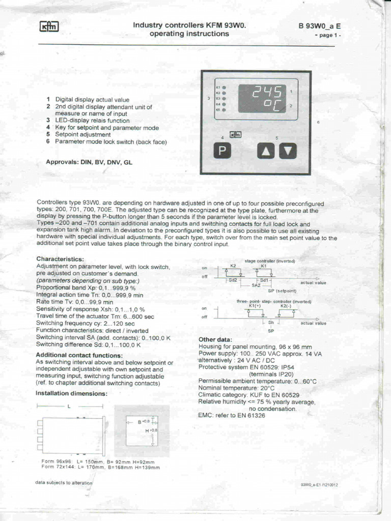 Boiler Controller 1 | PDF
