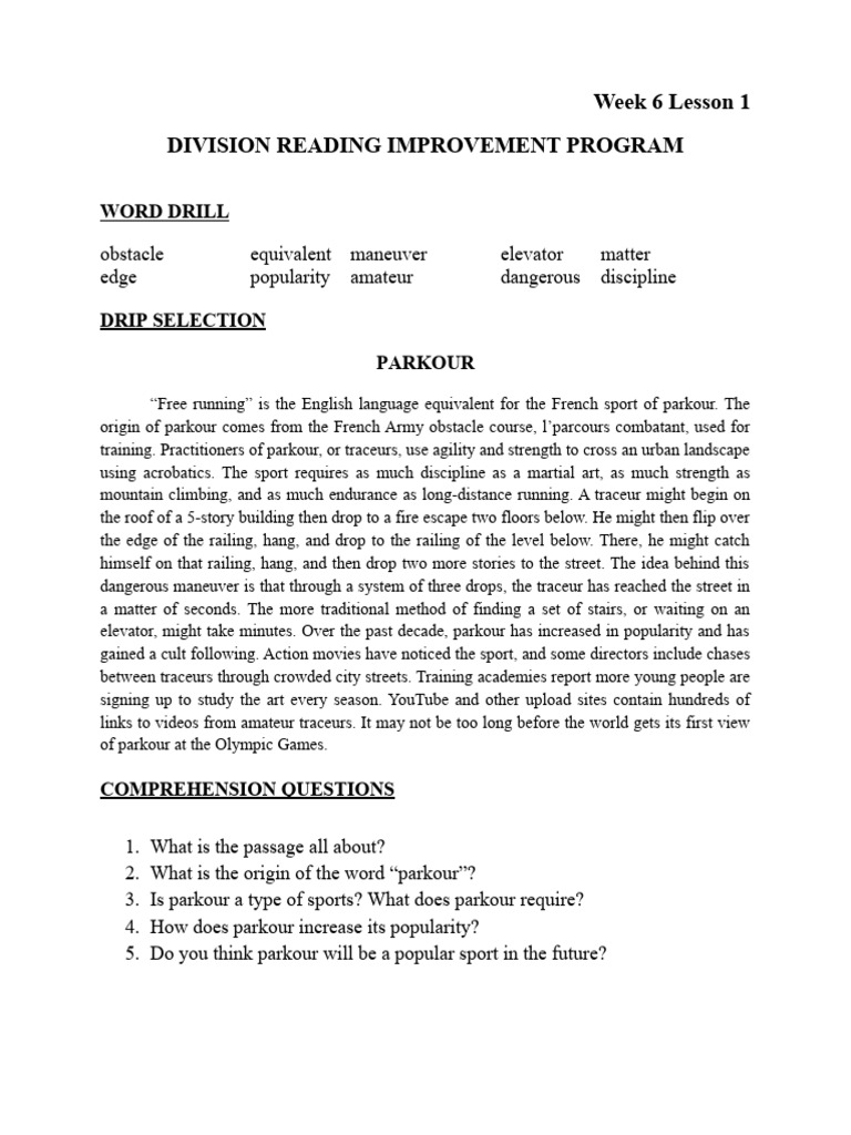 Drip Selection Week 6 | PDF | Chess