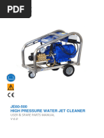 Caretech HPC 500 Water Blaster 500 Bar Manual | PDF | Pump | Ac Power ...