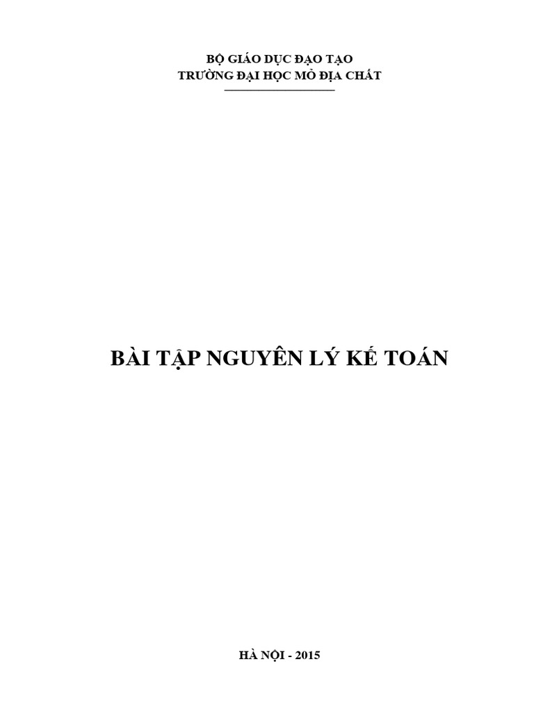 Bài tập NLKT - BMKT 2023 | PDF