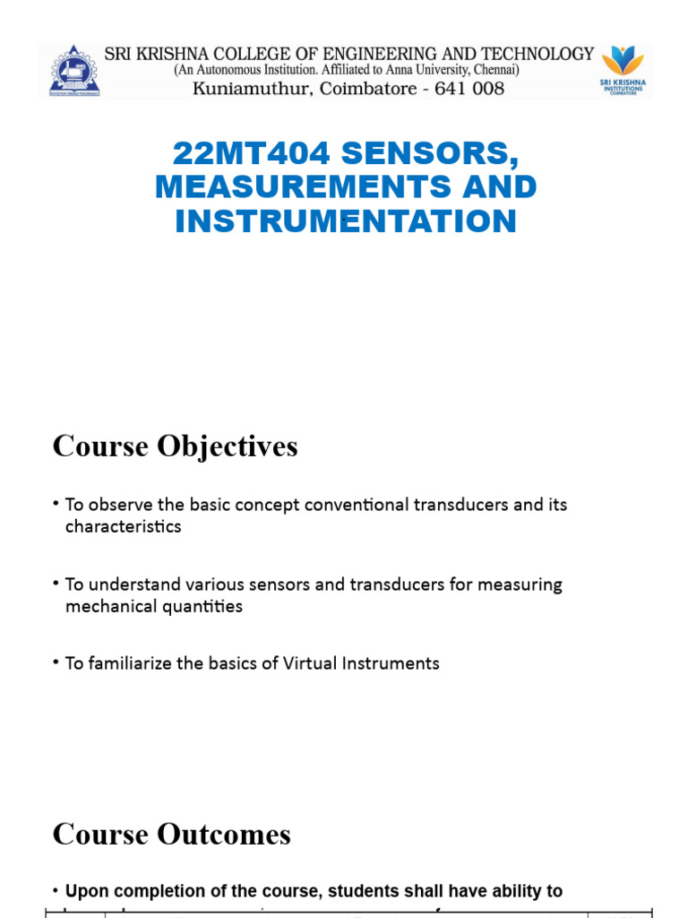 1.1 Introduction | PDF | Sensor | Flow Measurement