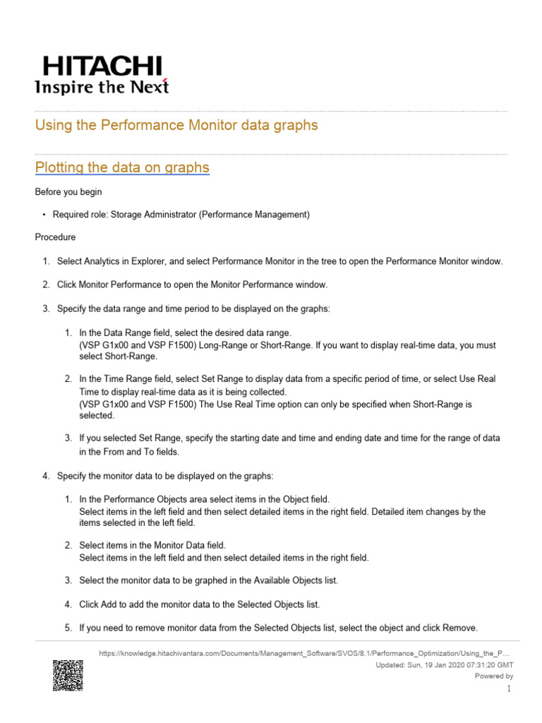 Performance Monitor Data Graphs Guide | PDF | Statistics | Data
