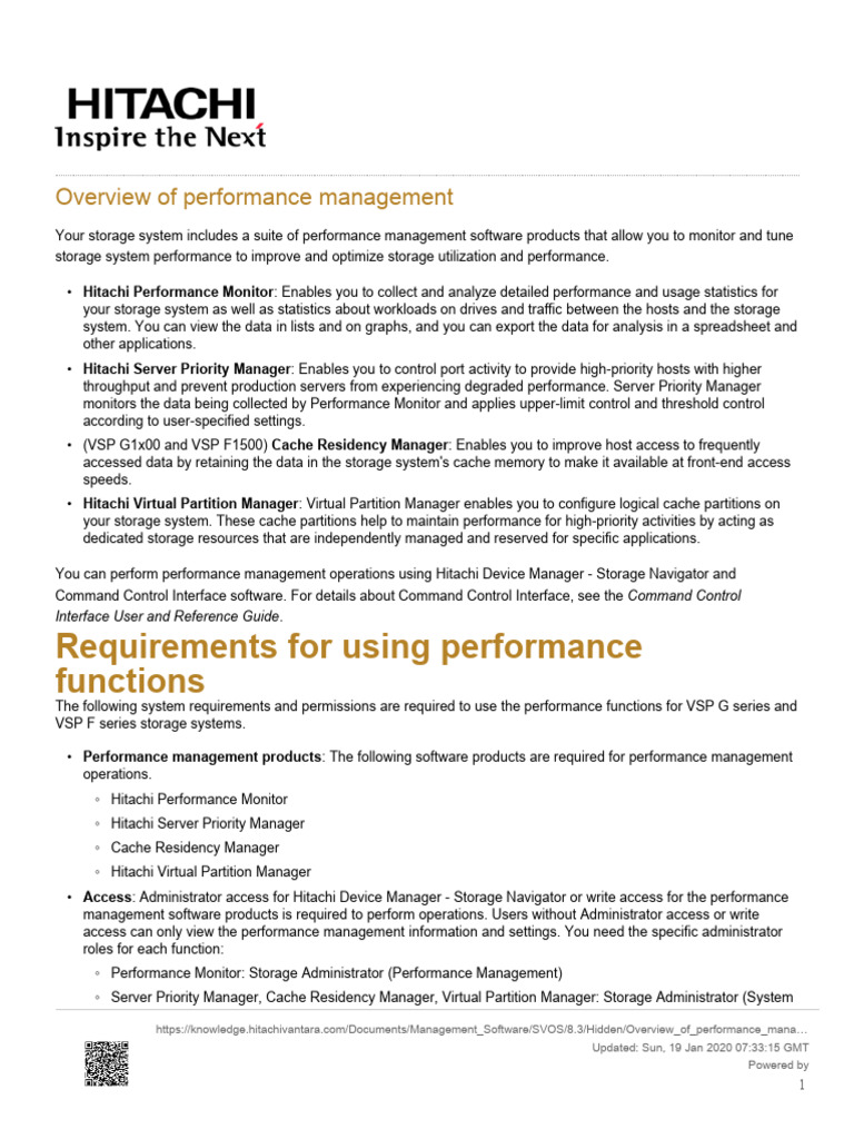 Overview of Performance Management | PDF | Cache (Computing) | Java (Programming Language)