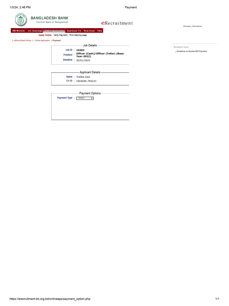 Jobid: Position: Deadline: Apply Online | PDF