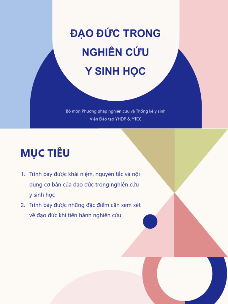 1.2. Dao Duc Trong Nghien Cuu y Sinh Hoc - PTH | PDF