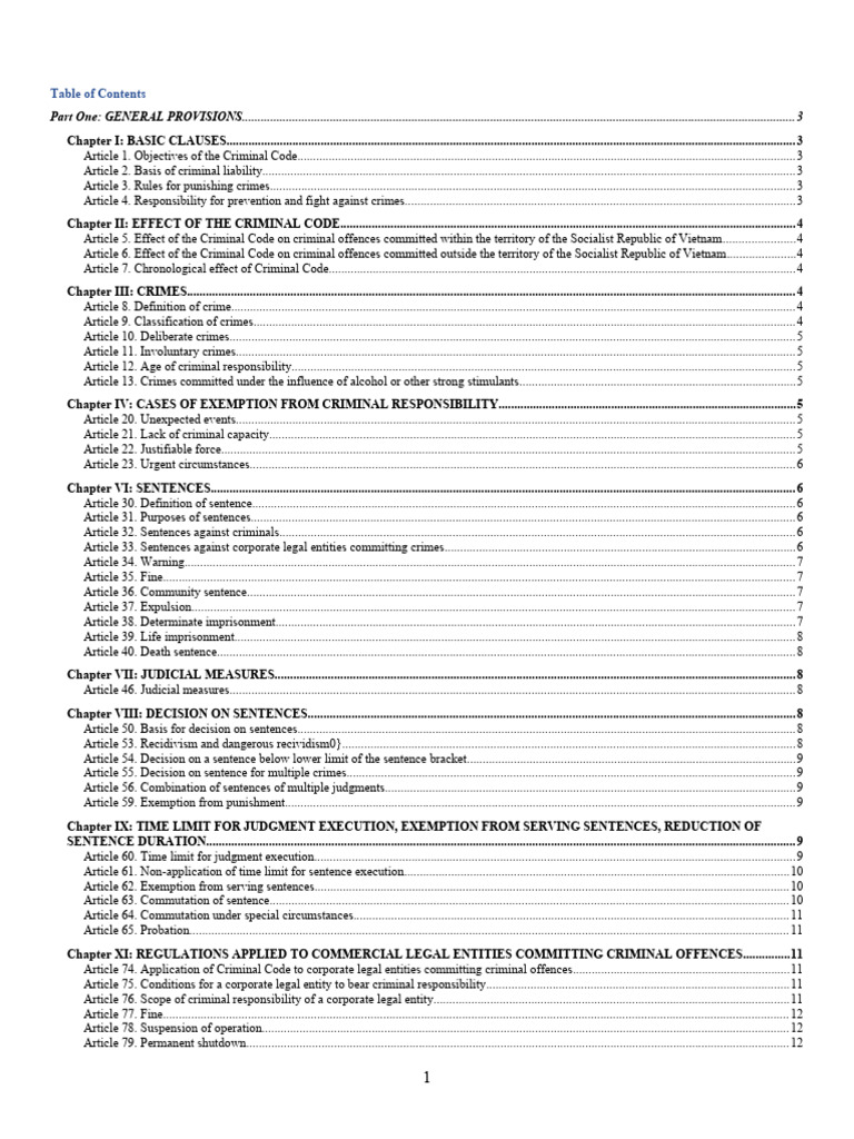 Criminal Code (P) | PDF | Crimes | Crime & Violence