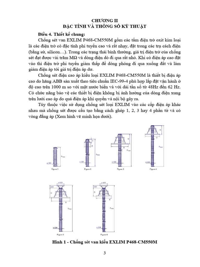 QTVH & BD CSV - ABB THỤY ĐIỂN - EXLIM P468-CM550M (CSKH594) | PDF