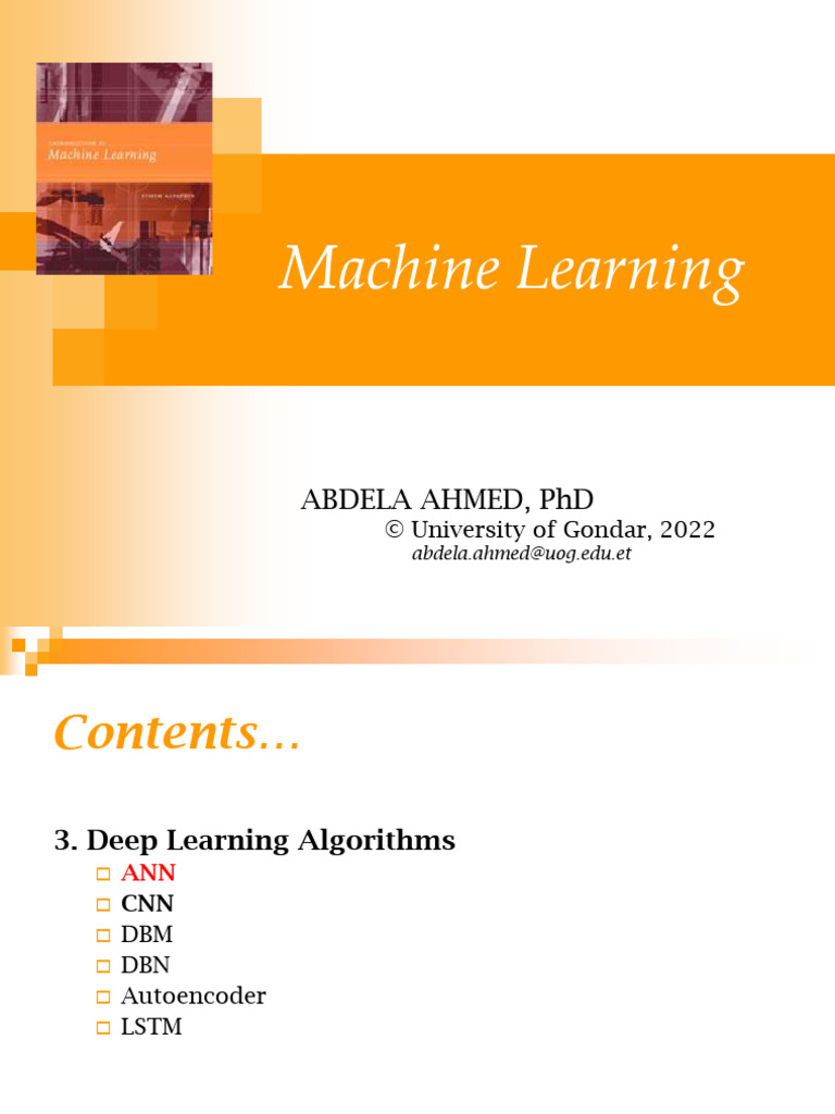 Deep Learning - Part-1 | PDF | Artificial Neural Network | Deep Learning Deep Learning - Part-1 | PDF | Artificial Neural Network | Deep Learning