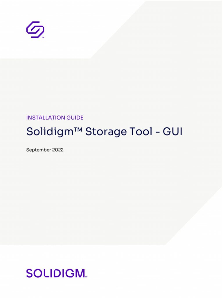 SST Gui Install Guide 727331 003us | PDF | Solid State Drive ...