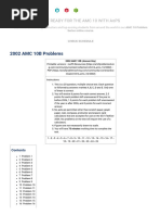 2014 AMC 10B Problems | PDF | Circle | Sphere