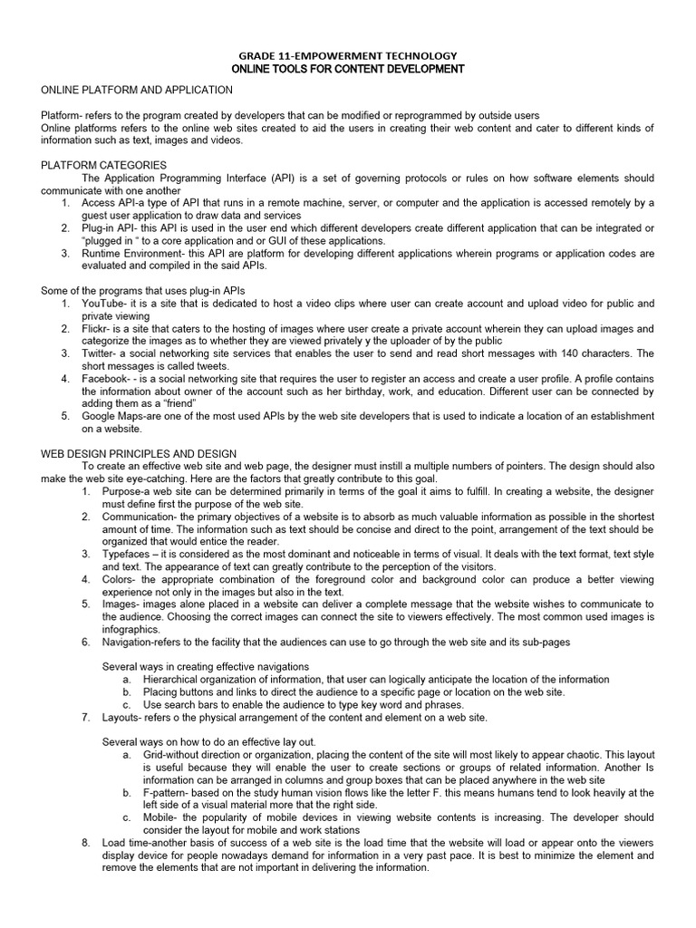 Week 5 Emp Tech | PDF | World Wide Web | Internet & Web