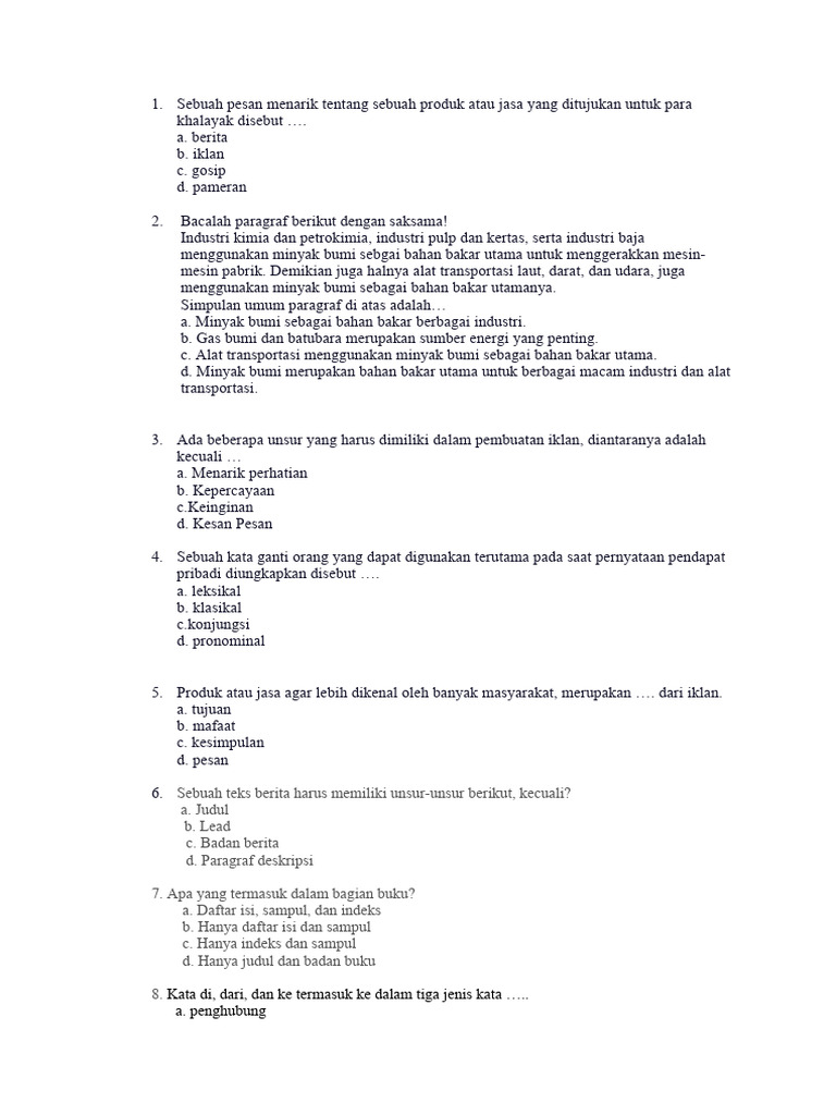 Soal PPDB 2024 | PDF