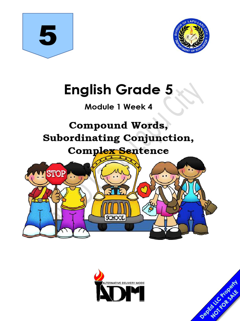 English5 q1 m1 w4 | PDF | Clause | Sentence (Linguistics)