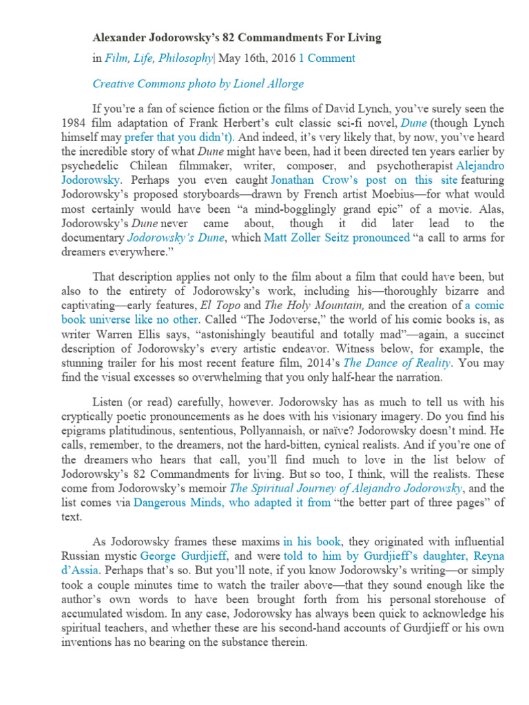 Alexander Jodorowsky | PDF