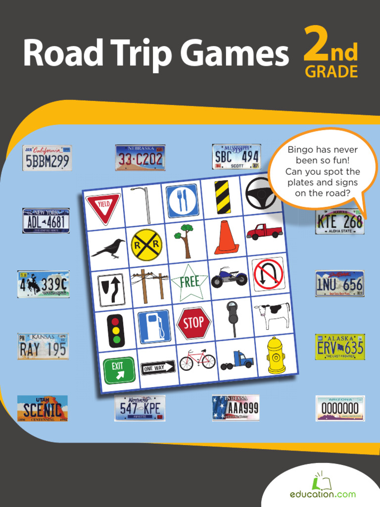 2nd - Road Trip Games Workbook | PDF | Verb | Noun
