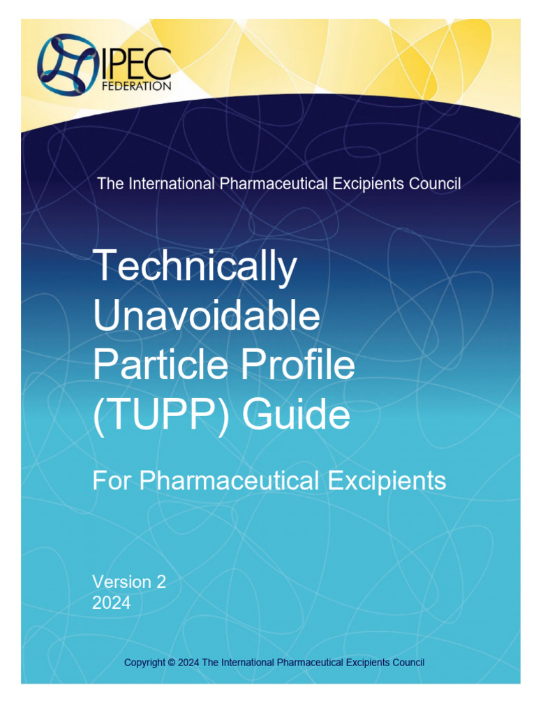 IPEC-TUPP-guide-Ver. 2 - 2024 PDF | PDF | Food And Drug Administration | Risk