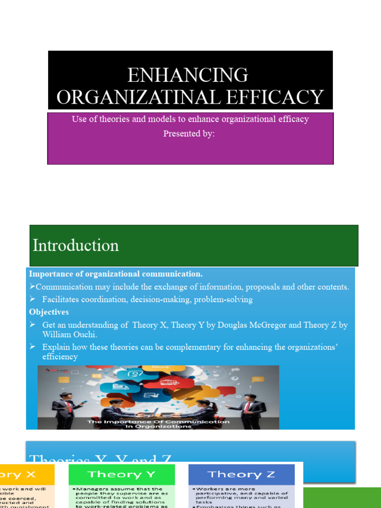 Group Work Presentation | PDF | Communication | Organizational Behavior