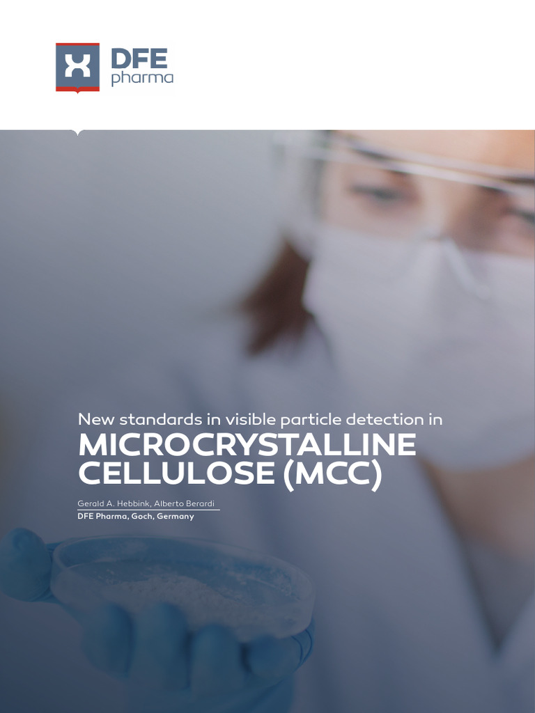 DFE_New Standards in Visible_particle_detection_MCC | PDF | Pixel | Color