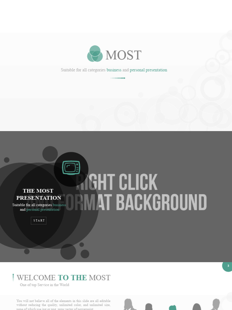 Powerpoint Presentation Template | PDF | Design | Communication Design