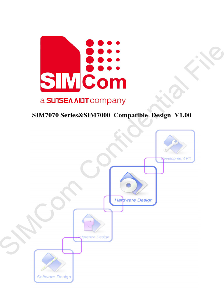 Sim7070 Series Sim7000 Compatible Design V1 00 Pdf Computing Telecommunications