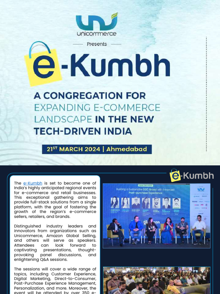e-Kumbh: Premier Indian E-commerce Event | PDF