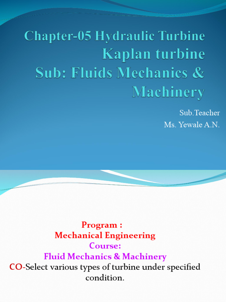 CHAPTER 5-Part1 | PDF | Turbine | Gases