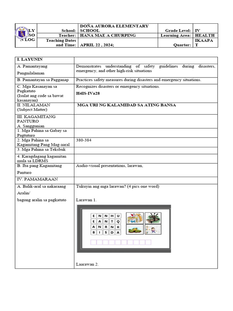 Hhealth Kalamidad | PDF