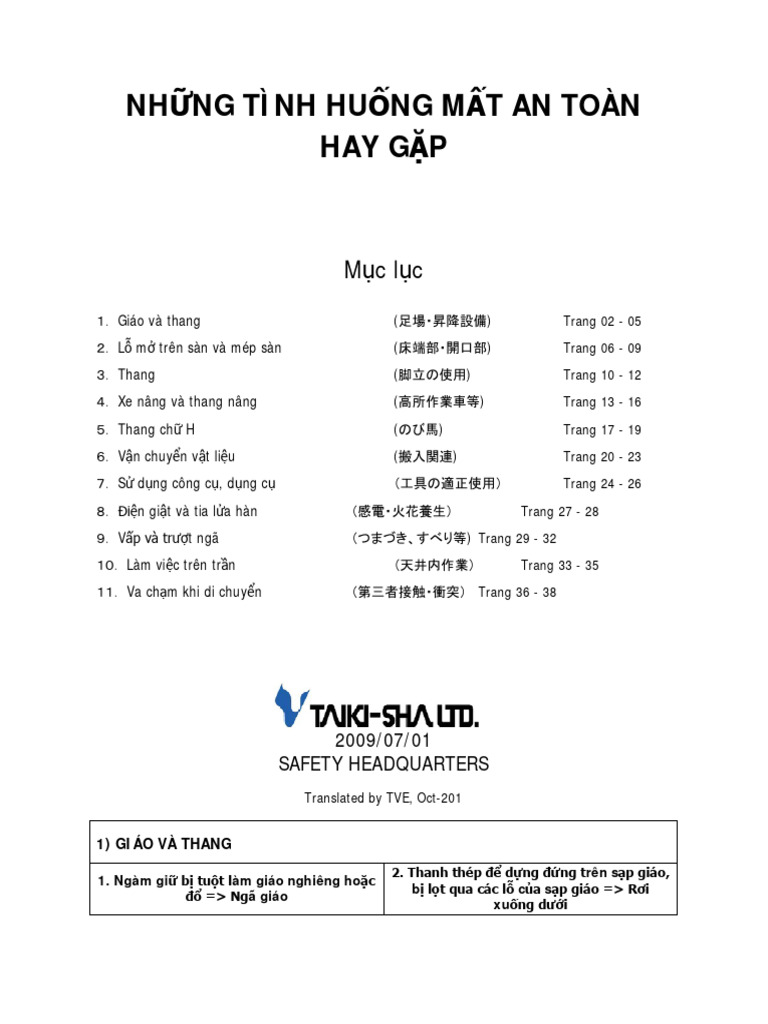 Near Miss Case - Vietnamese Jul '11 | PDF
