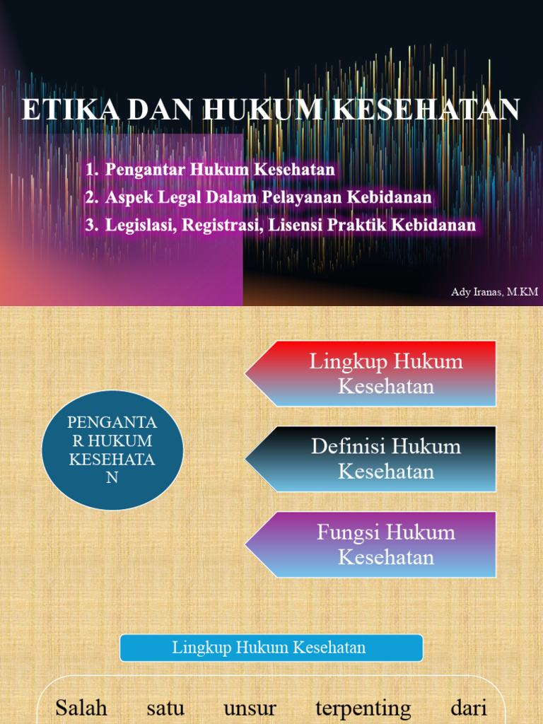 Etika dan Hukum Kesehatan di Indonesia | PDF | Pengembangan Diri