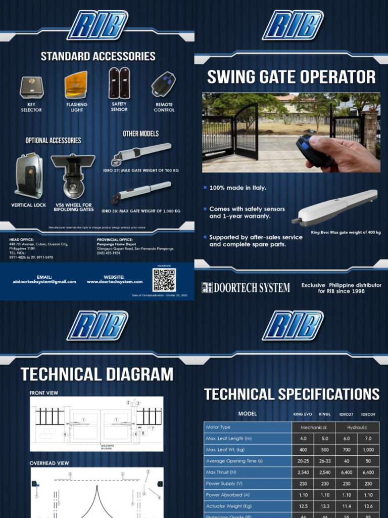 Brochure Swing Gate 2 | PDF