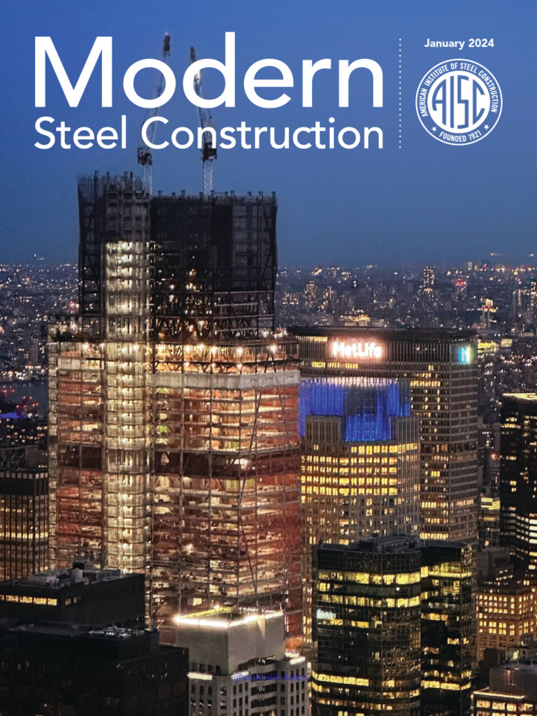 AISC modern Steel Construction january 2024 | PDF | Bending | Welding AISC modern Steel Construction january 2024 | PDF | Bending | Welding