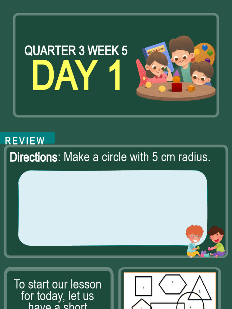 G5Q3 Week 5 Math | PDF | Shape | Triangle