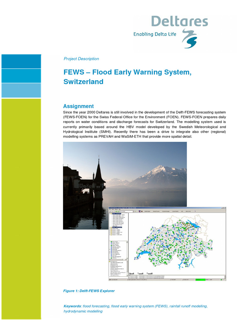 National Flood Forecasting System Switzerland (FEWS-FOEN) | PDF | Flood | Weather Forecasting
