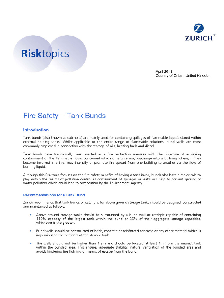 RT - Tank - Bunds | PDF | Technology & Engineering