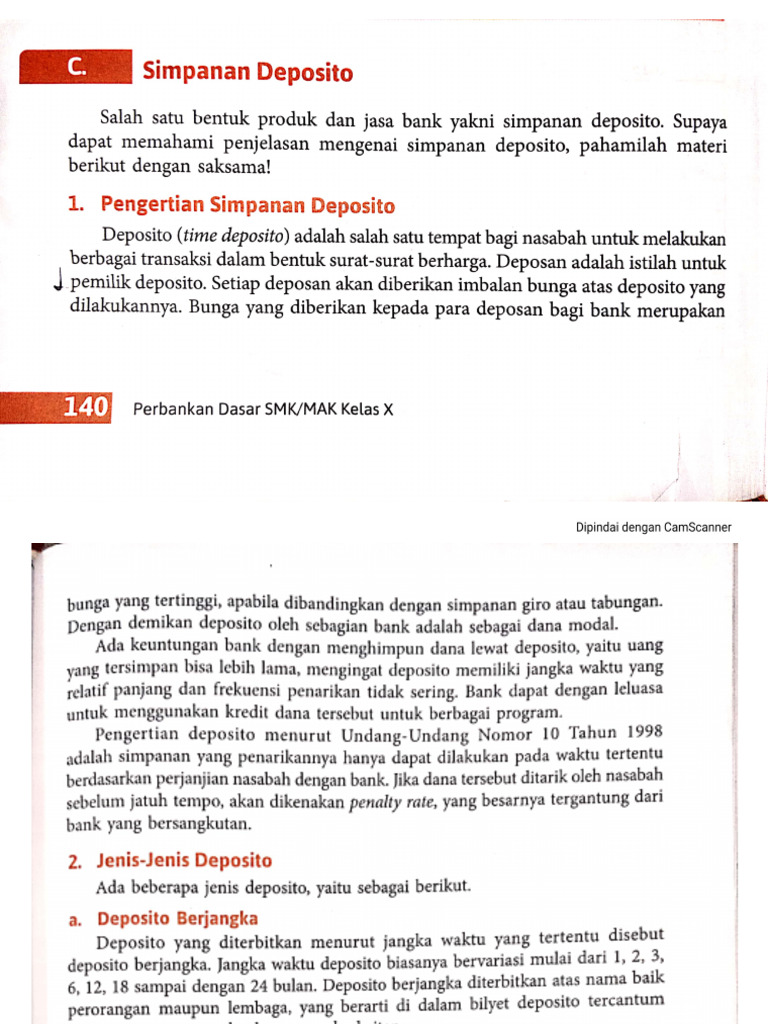 KD 9 Simpanan Deposito | PDF