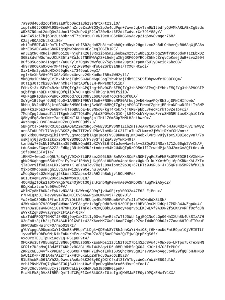 Encrypted Document Content | PDF | Business | Technology & Engineering