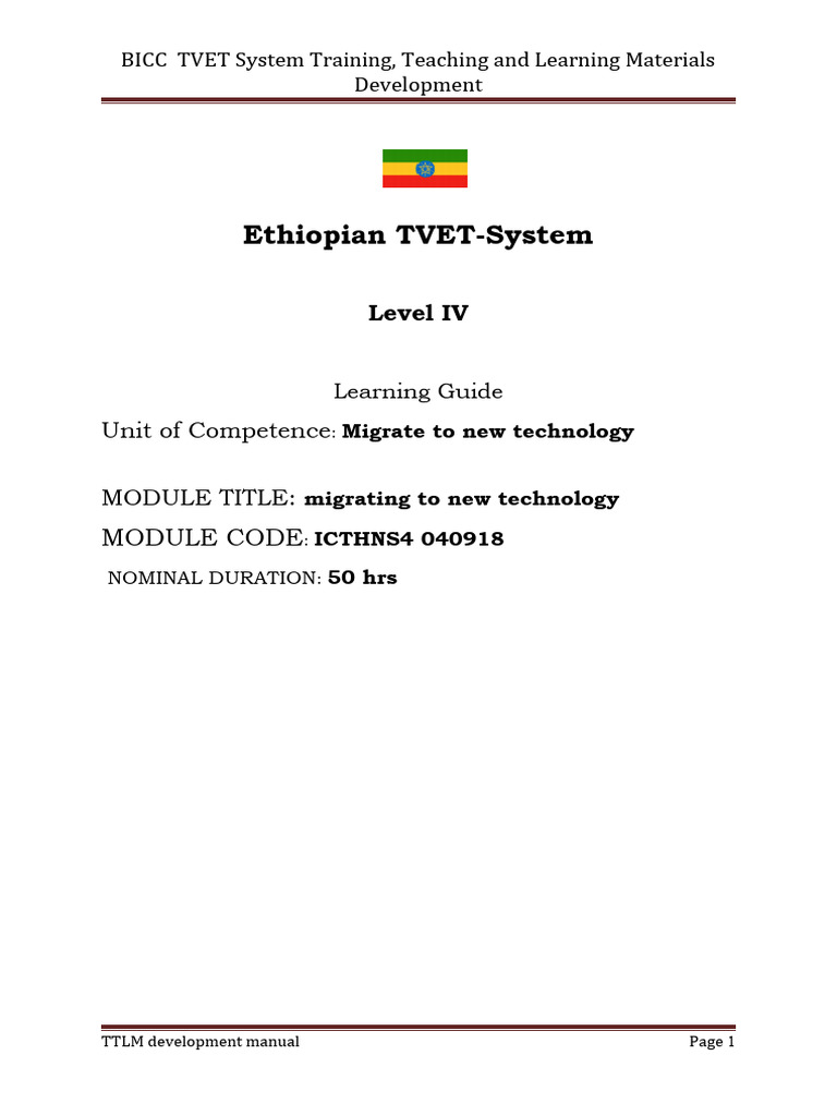 Migrate To New Technology | PDF | Usability | Strategic Management