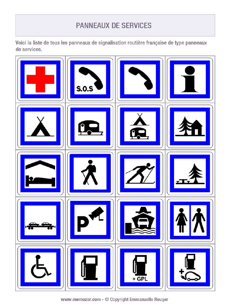 Panneaux de Signalisation Routiere Services | PDF