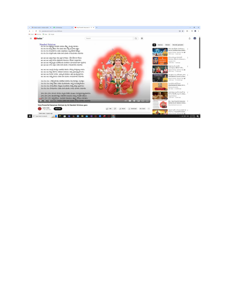 Nanduri Srinivas Ashtotram | PDF