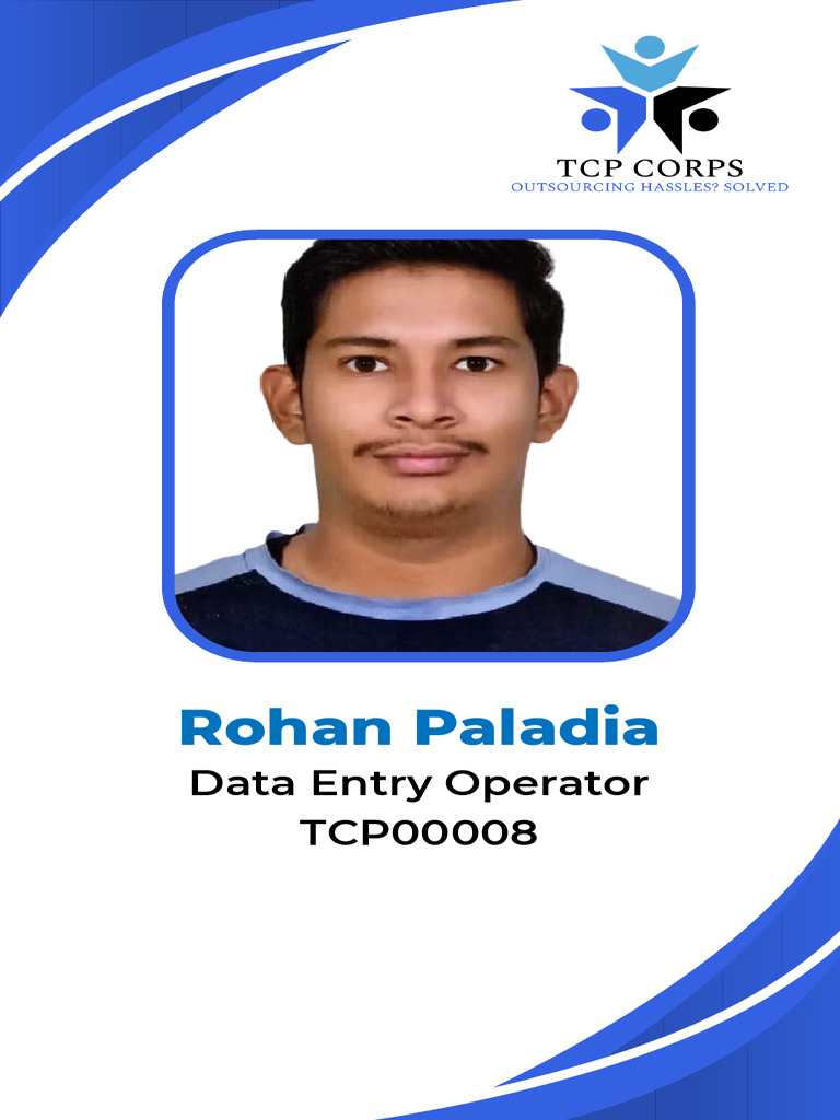 Rohan Paladia ID Card Guidelines | PDF | Finance & Money Management | Law