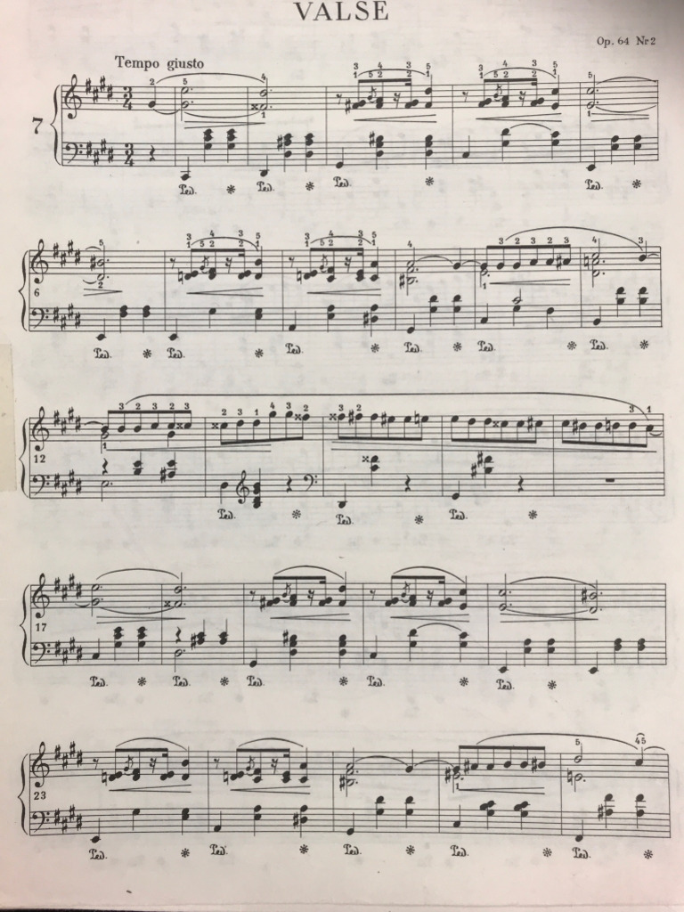 Valse Chopinou | PDF