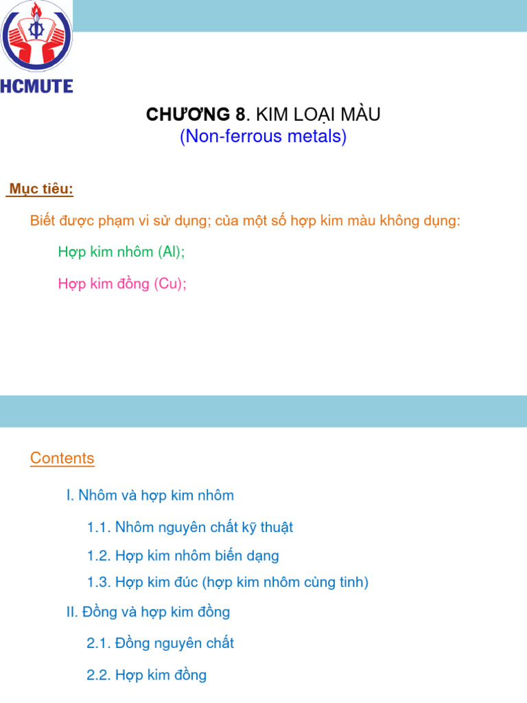 Chương 8 - Kim Lo I Màu | PDF
