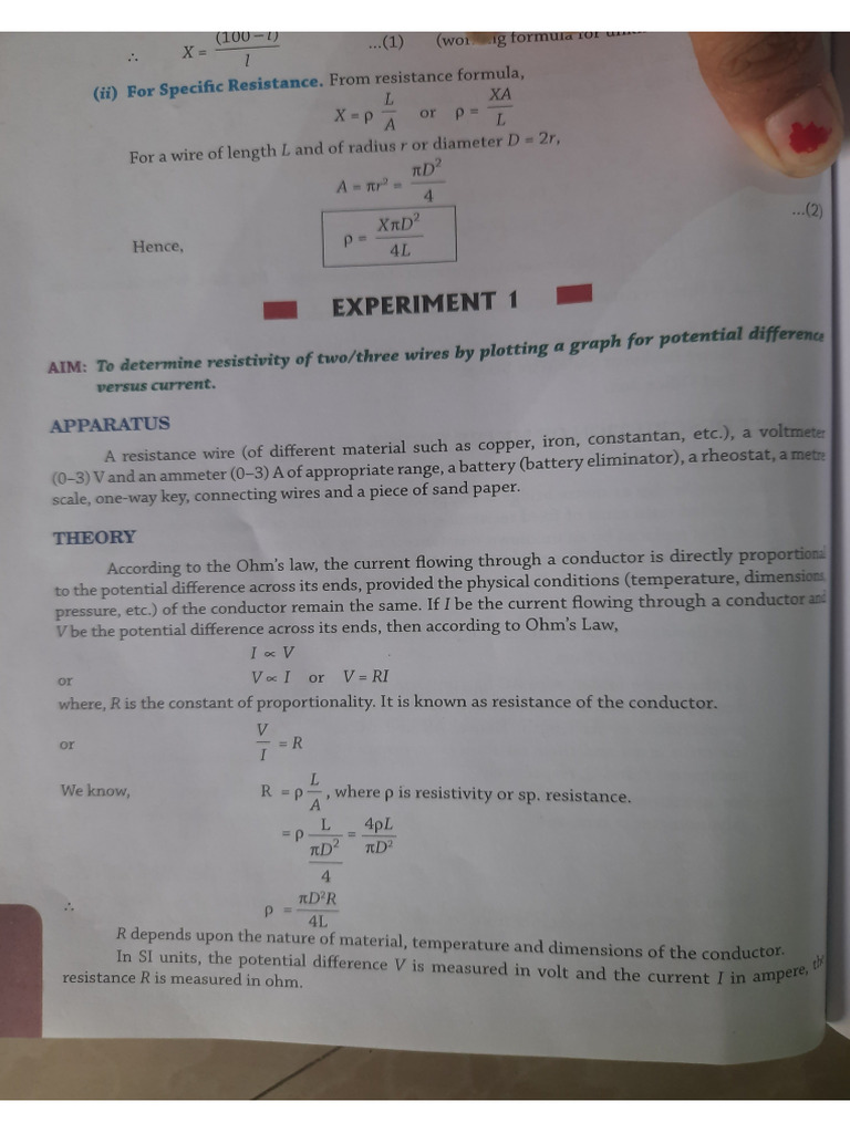 Physics Practical | PDF