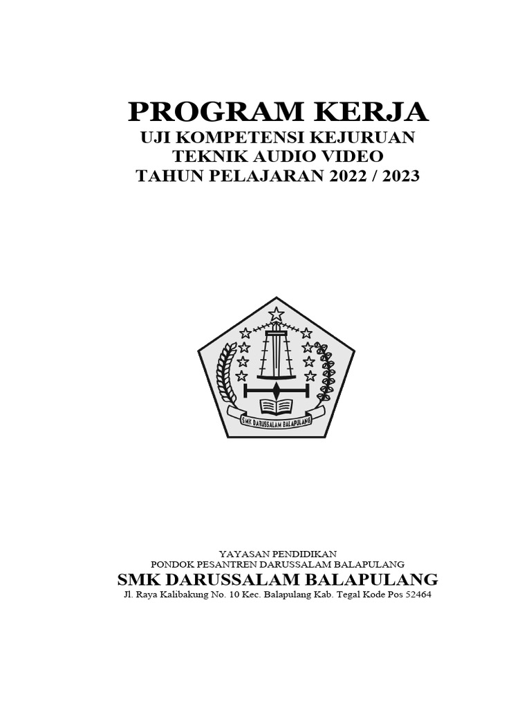 Program Kerja&rab'10 | PDF