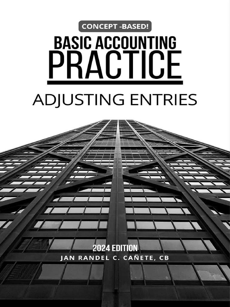 Basic Accounting Practice - Adjusting Entries-3 | PDF | Debits And ...